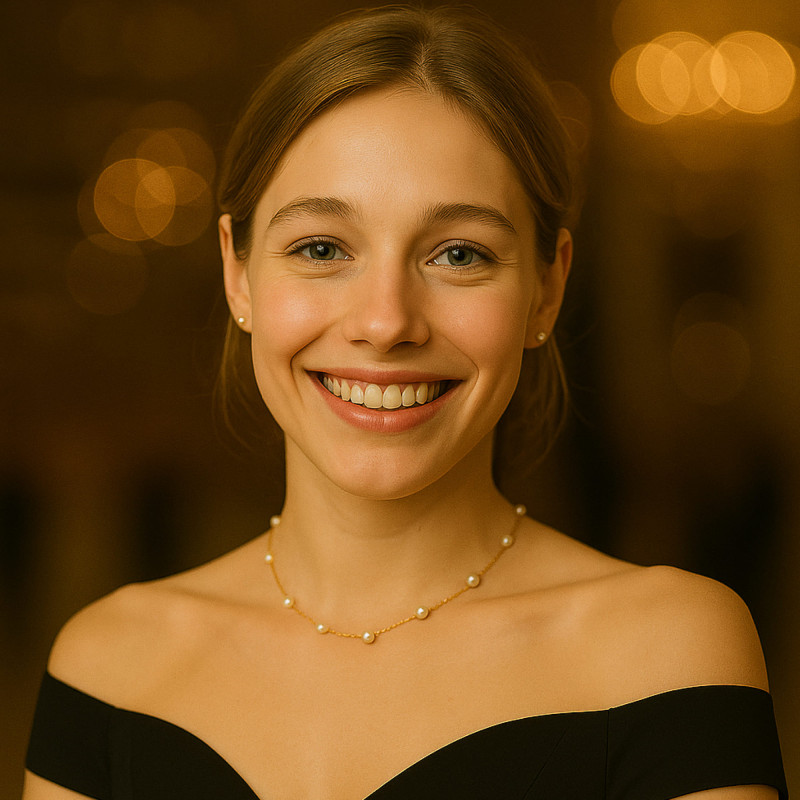 Colier Perle Naturale 4–5 mm, Aur 14K, Office | KASKADDA®